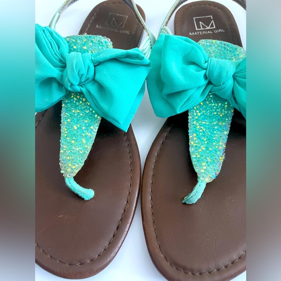 Material Girl | Shoes | Material Girl Bow Sandals | Poshmark